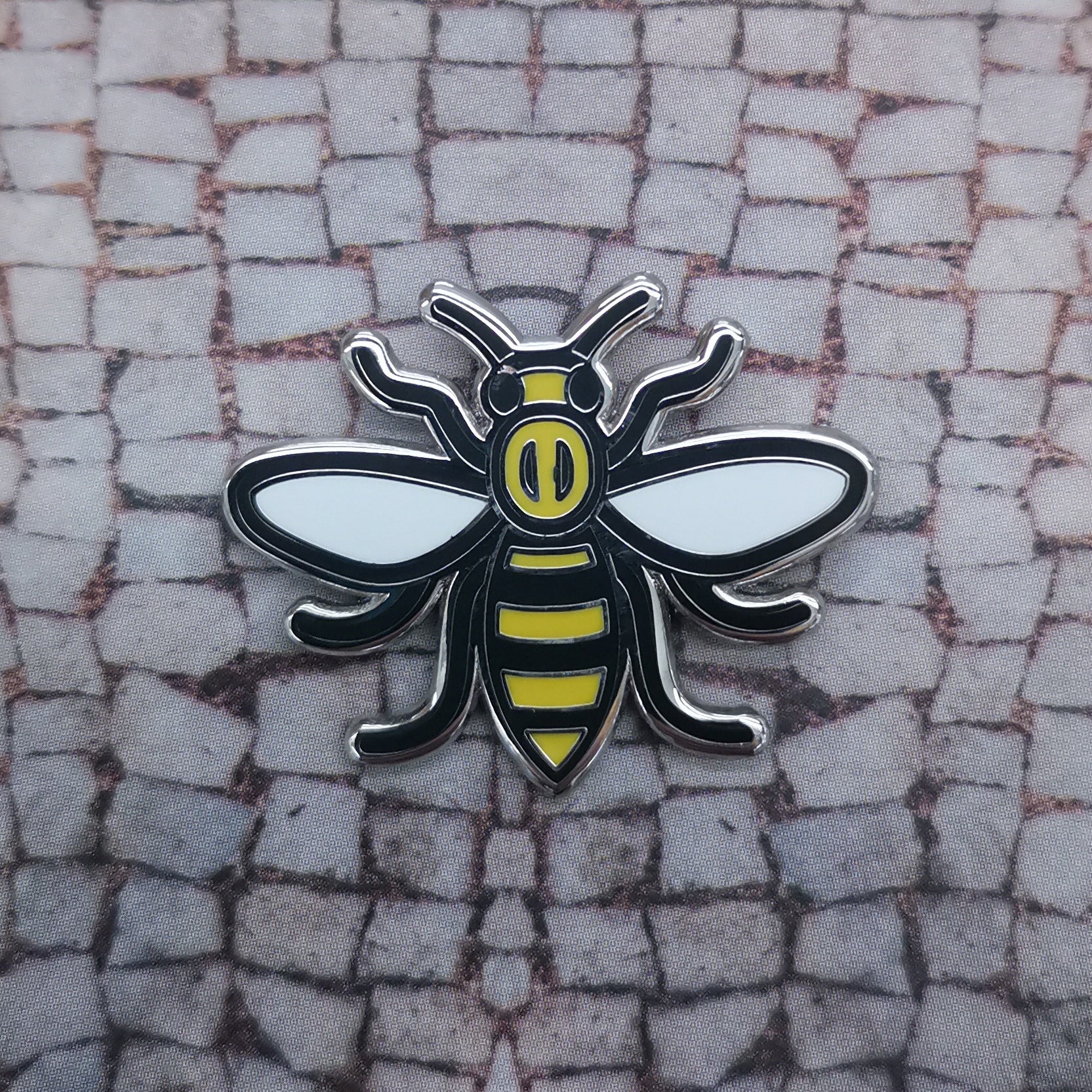 Bee Pin Badge – Manchester Libraries UK Store